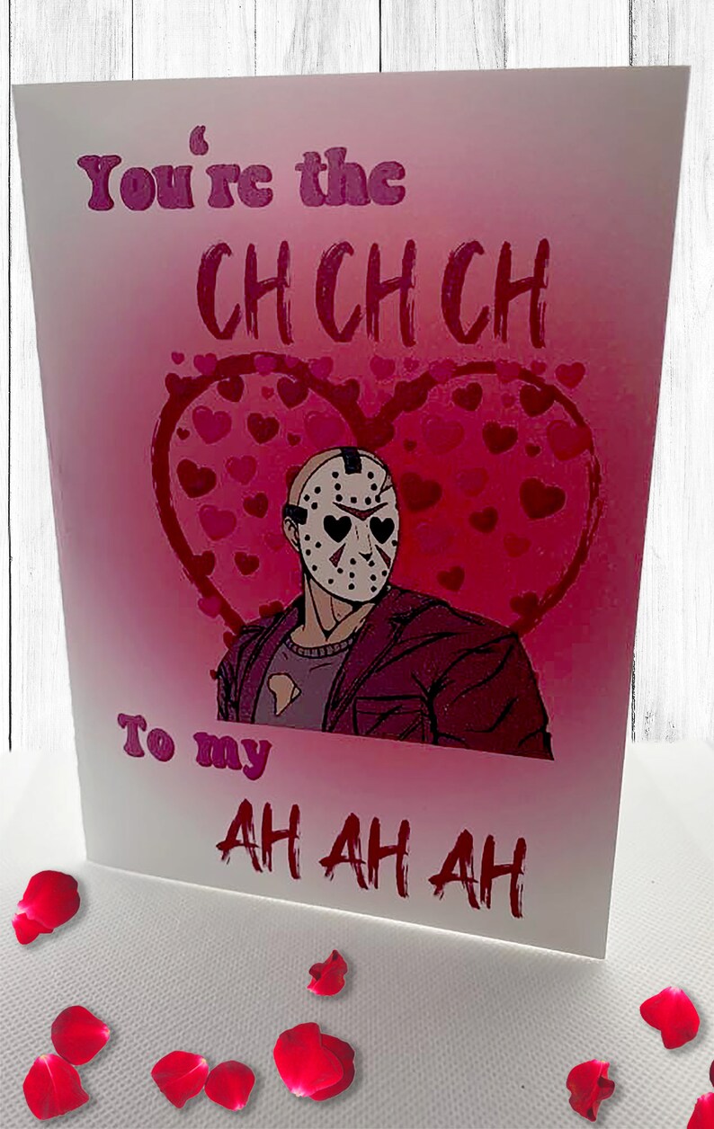 Jason Valentine-friday the 13th Card-greeting | Etsy