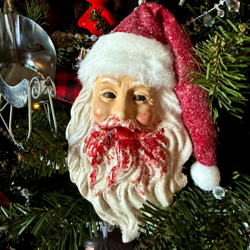 Creepy Santa - Etsy