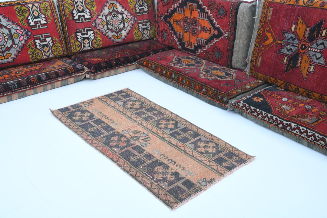 2x4 Rug,small Vintage Rug,mini Rug,2x4 Turkish Rug,oushak Rug 2x4 ...