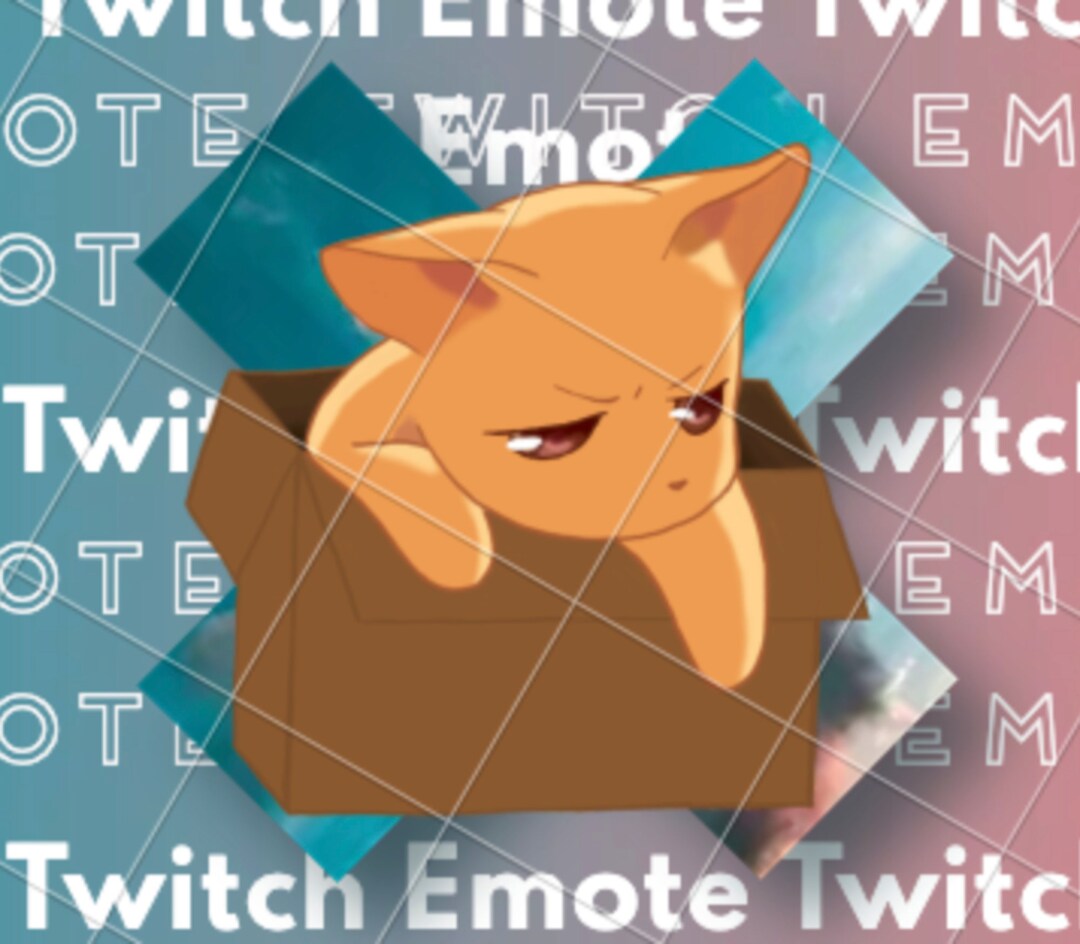 Kyo in a Box Emote for TWITCH, Discord, Etc. - Etsy