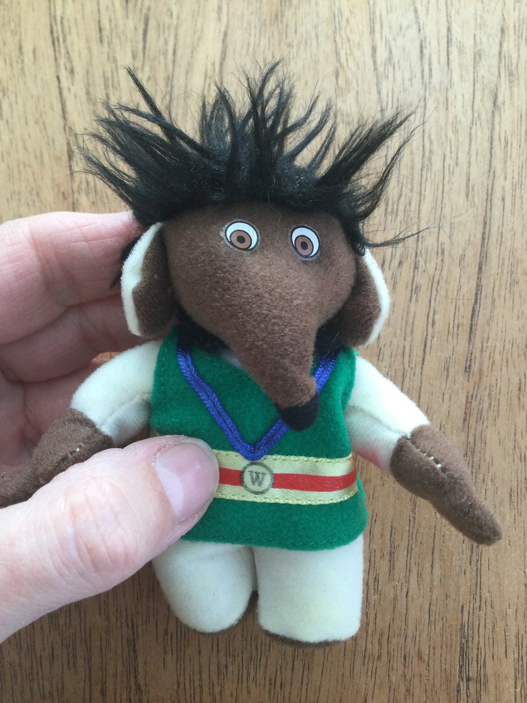 Mcdonalds Collectable WOMBLE TOY 1999 Stepney Scot Plush Soft Toy Happy ...