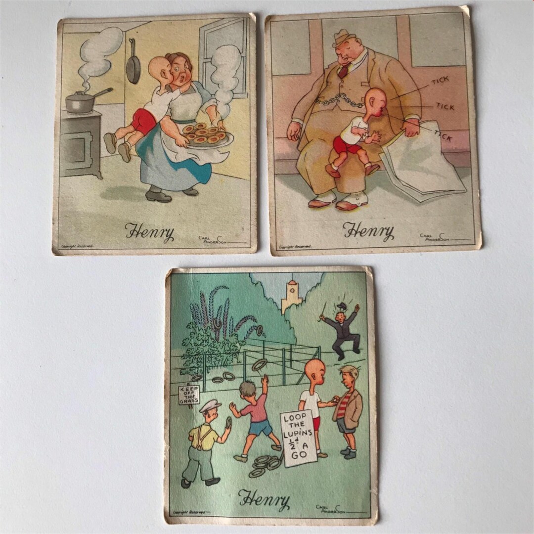 3 X HENRY Kensitas Wix Cigarette Cards 4/50 28/50 and Un - Etsy
