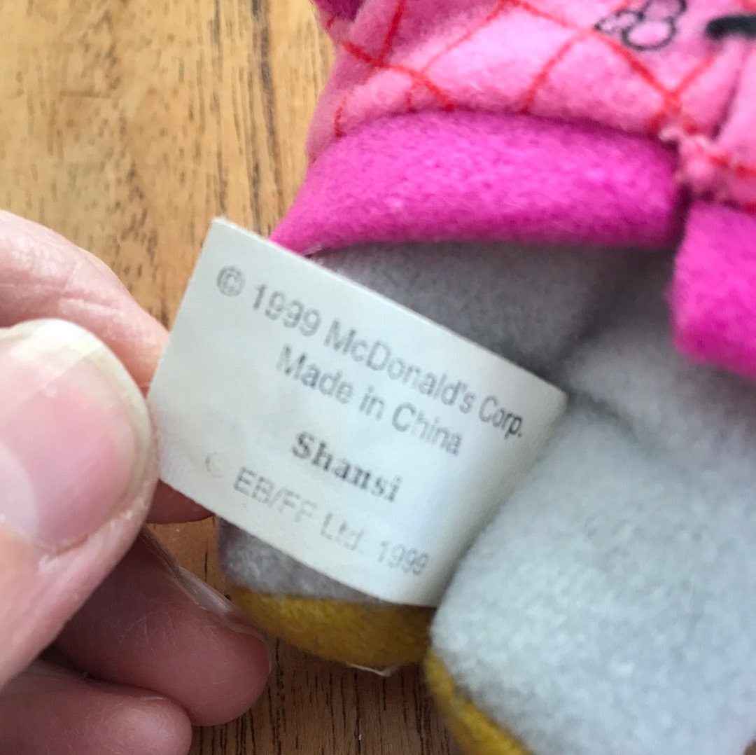 Mcdonalds Collectible Womble Toy 1999 SHANSI Plush Soft Toy - Etsy