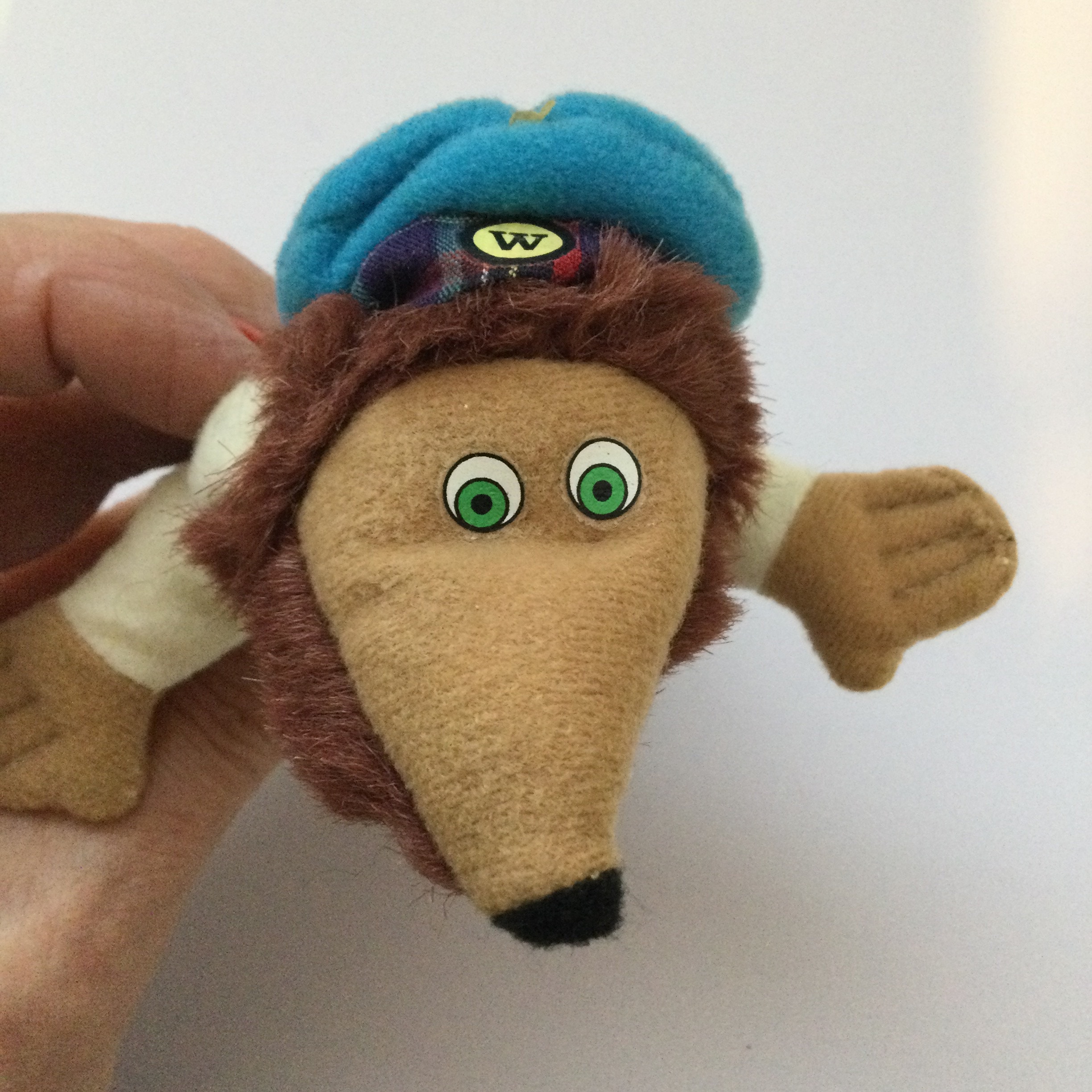 Mcdonald’s Collectible Womble Toy 1999 MACWOMBLE Plush Soft Toy Happy ...