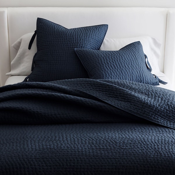 Indigo Quilt - Etsy