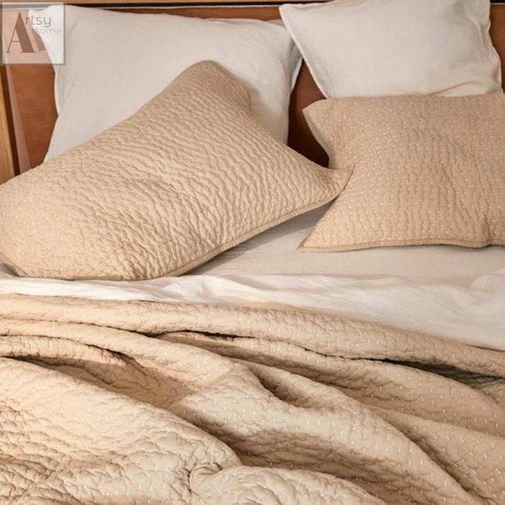 Solid cotton quilt store