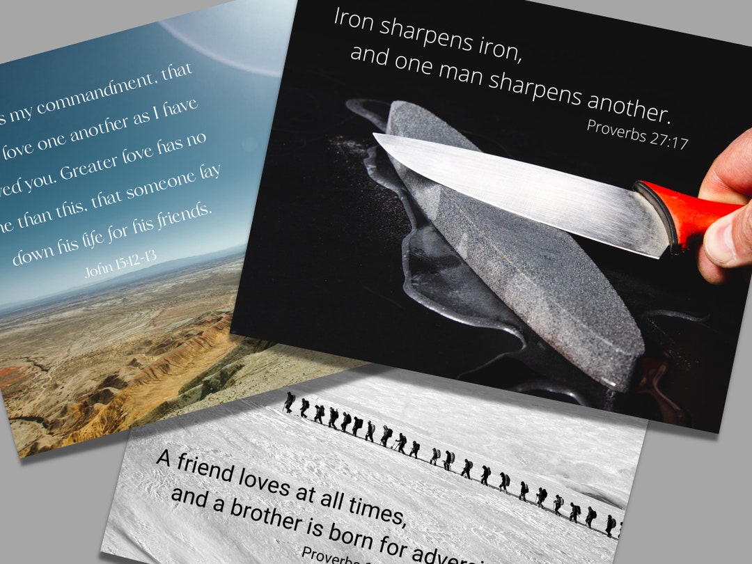 Memory Verse Printables: Friendship - Etsy