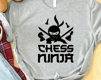 Chess Ninja Shirt - Etsy