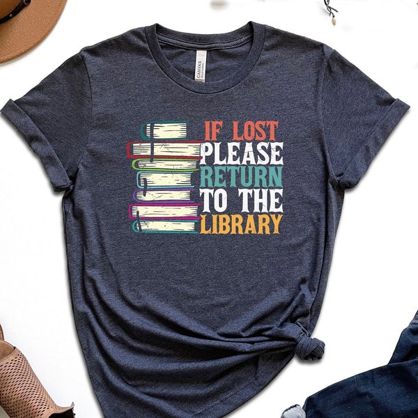 Library Shirt - Etsy