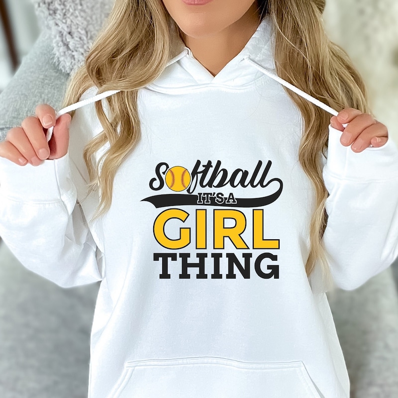 Softball Hoodie - Etsy