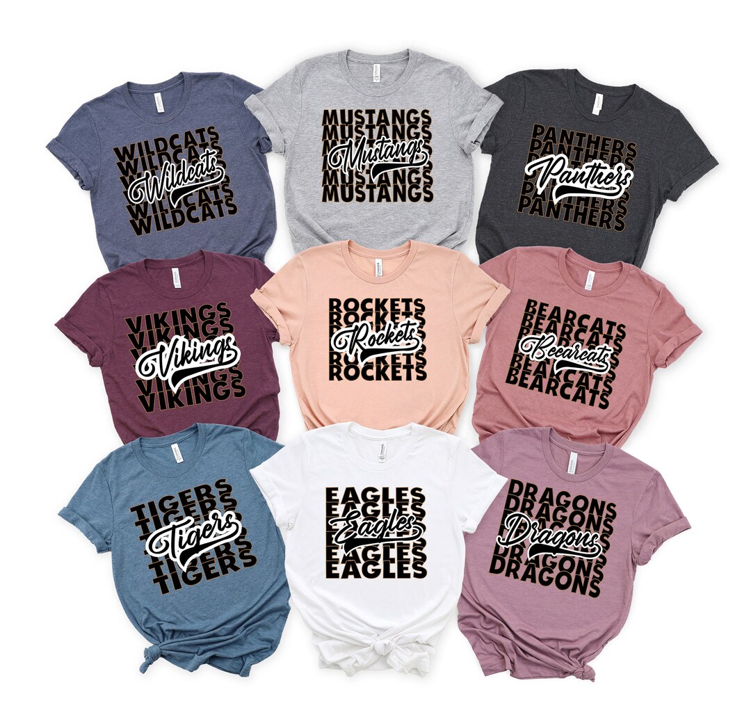 Favorite Team Player Shirt, Custom Mascot Shirts, Team Mascot Shirt ...