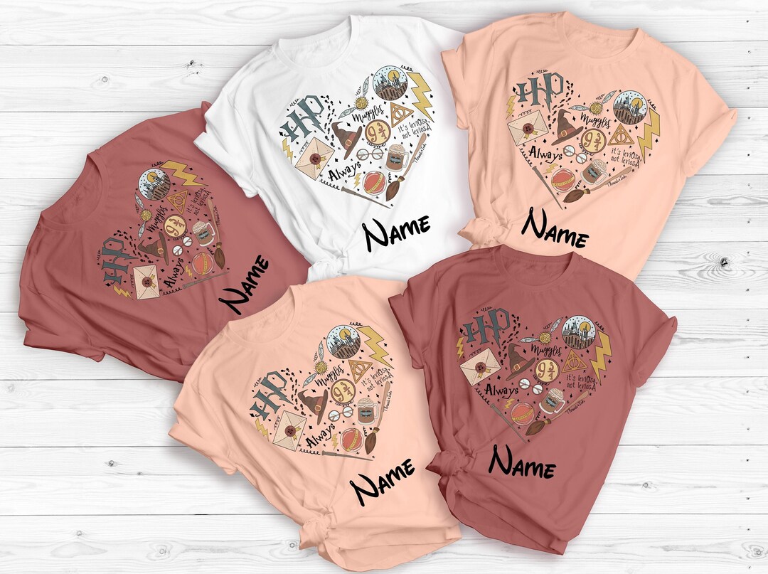 Custom Name Universal Studios Family Trip 2024 Shirt, Personalized ...