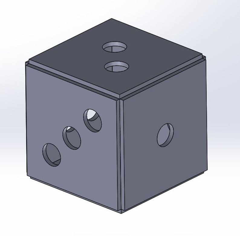 Dice Cutting File DXF - Etsy