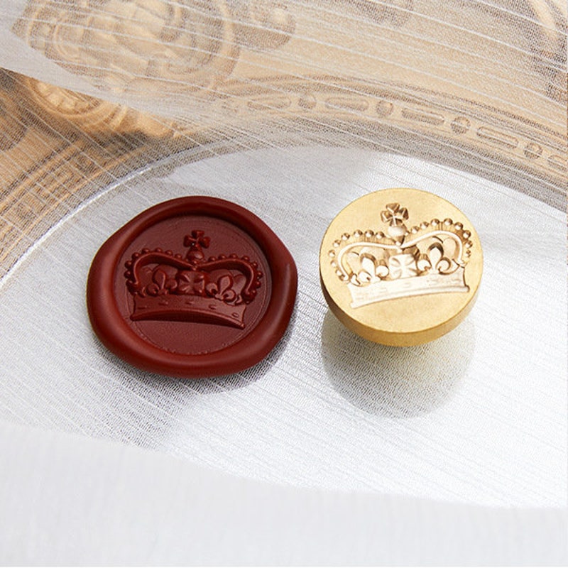 Crown Stamp - Etsy