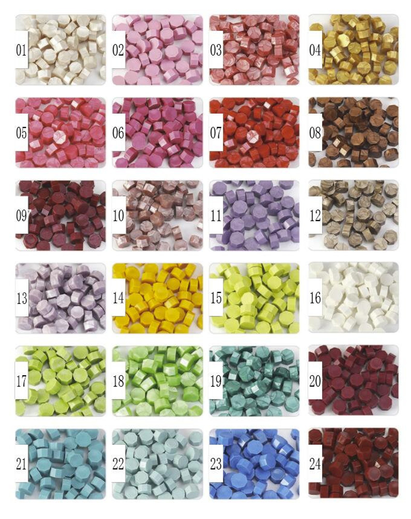 Wax Seal Beads 100 Beads Sealing Wax Beads for Wax Seal Stamp | Etsy