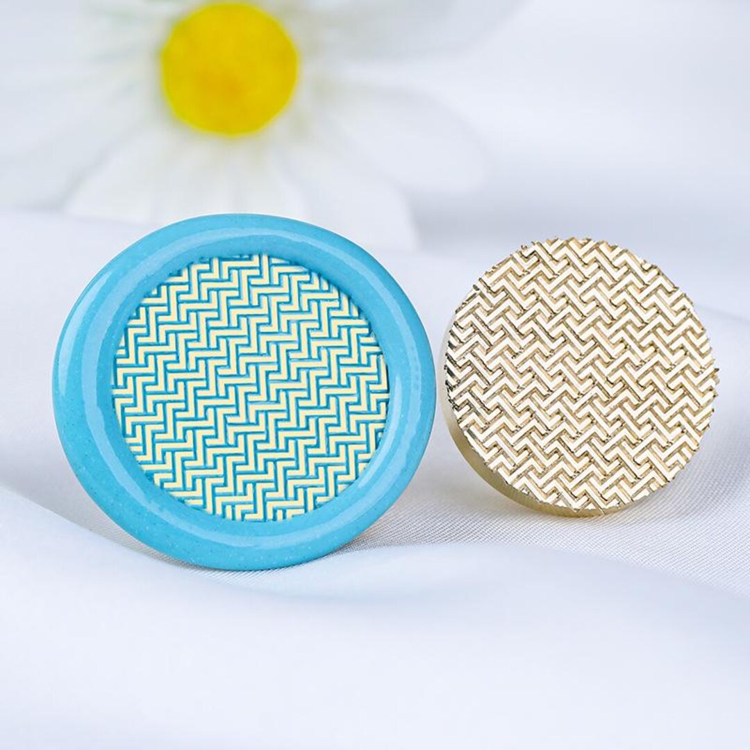 Wave Pattern Wax Seal Stamp Kit, Wave Wax Seal Kit, Envelope Seal Stamp ...