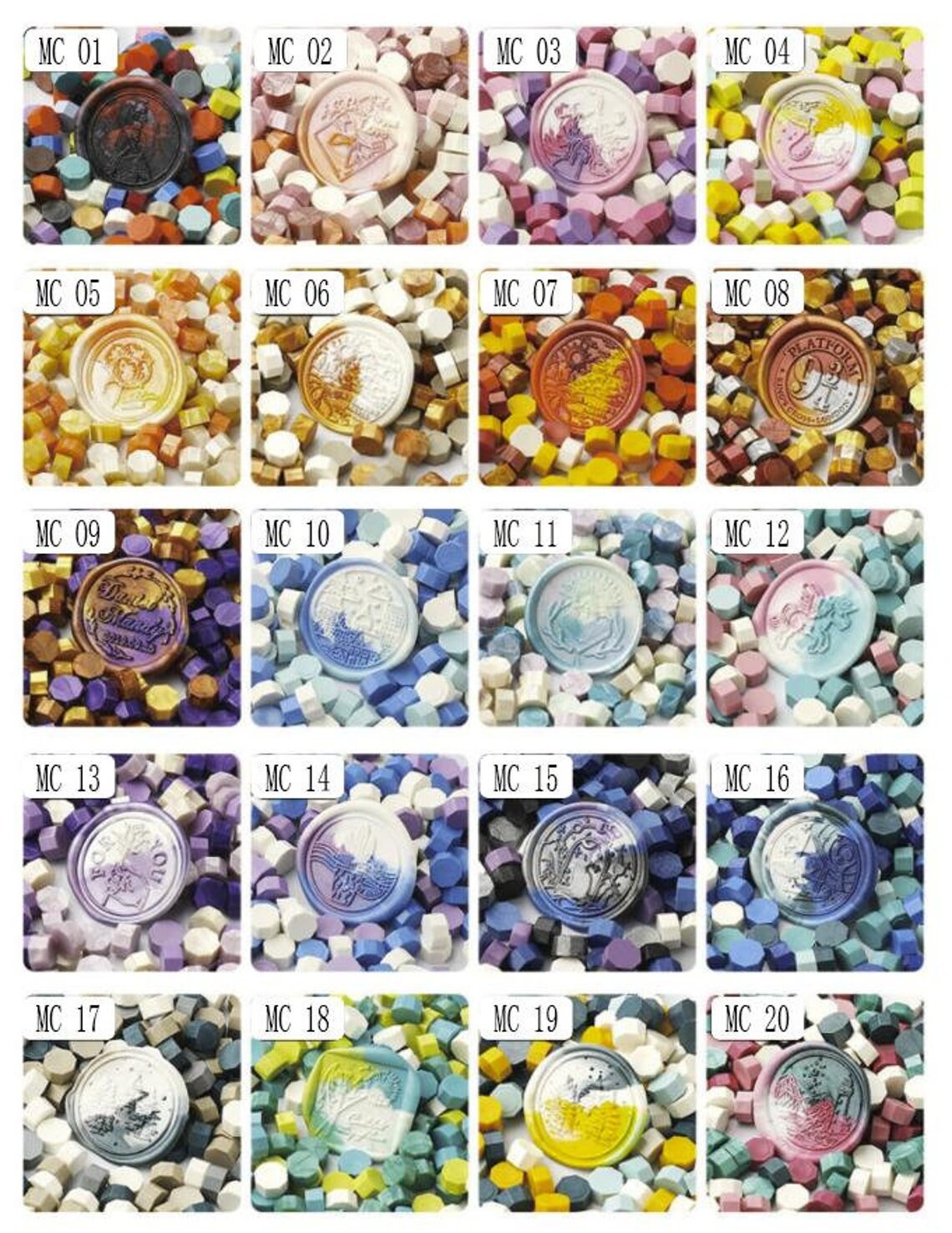 Wax Seal Beads 100 Beads Sealing Wax Beads for Wax Seal Stamp - Etsy