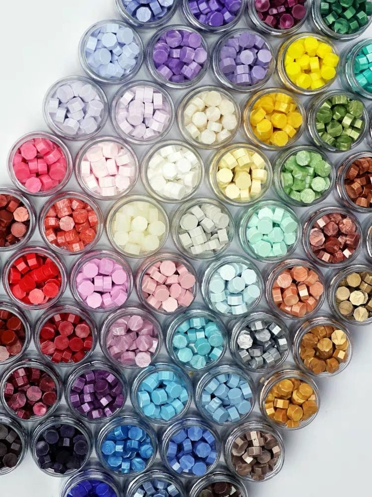 Wax Seal Beads 100 Beads Sealing Wax Beads for Wax Seal Stamp - Etsy