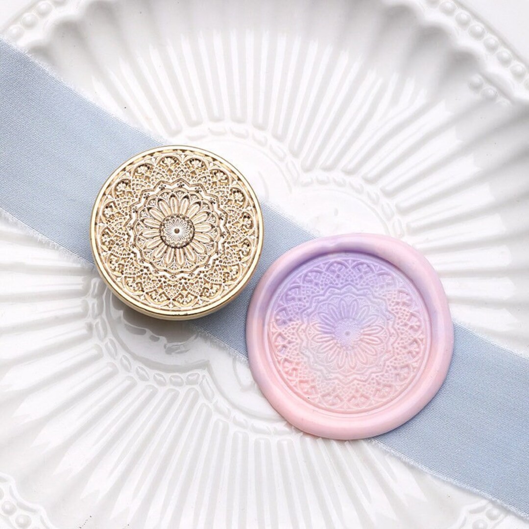 Mandala Wax Seal Stamp Kit, Gift Wrapping Wax Seal Kit, Envelope Seal ...