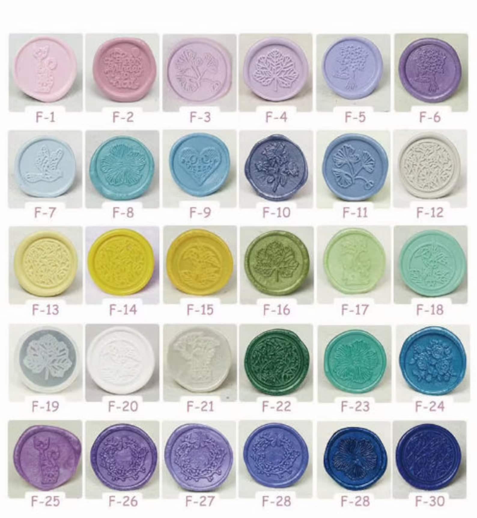 Custom Wedding Wax Seal Stamp Kit Personalized Wedding Wax - Etsy