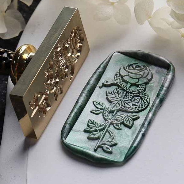 Snake Stamp - Etsy