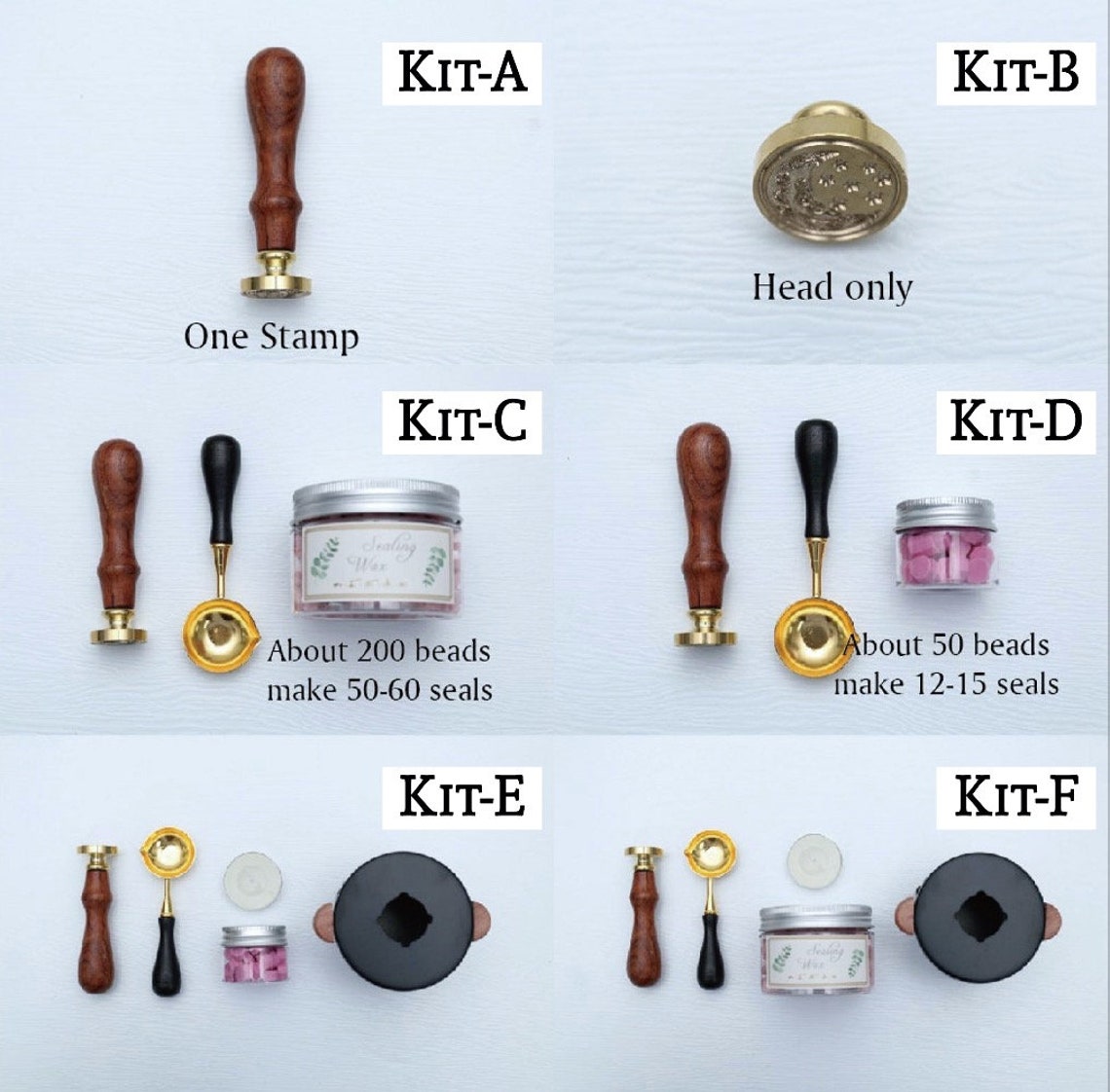 Fish Cat Wax Seal Stamp Kit Fish Wax Seal Kit Envelope Seal - Etsy