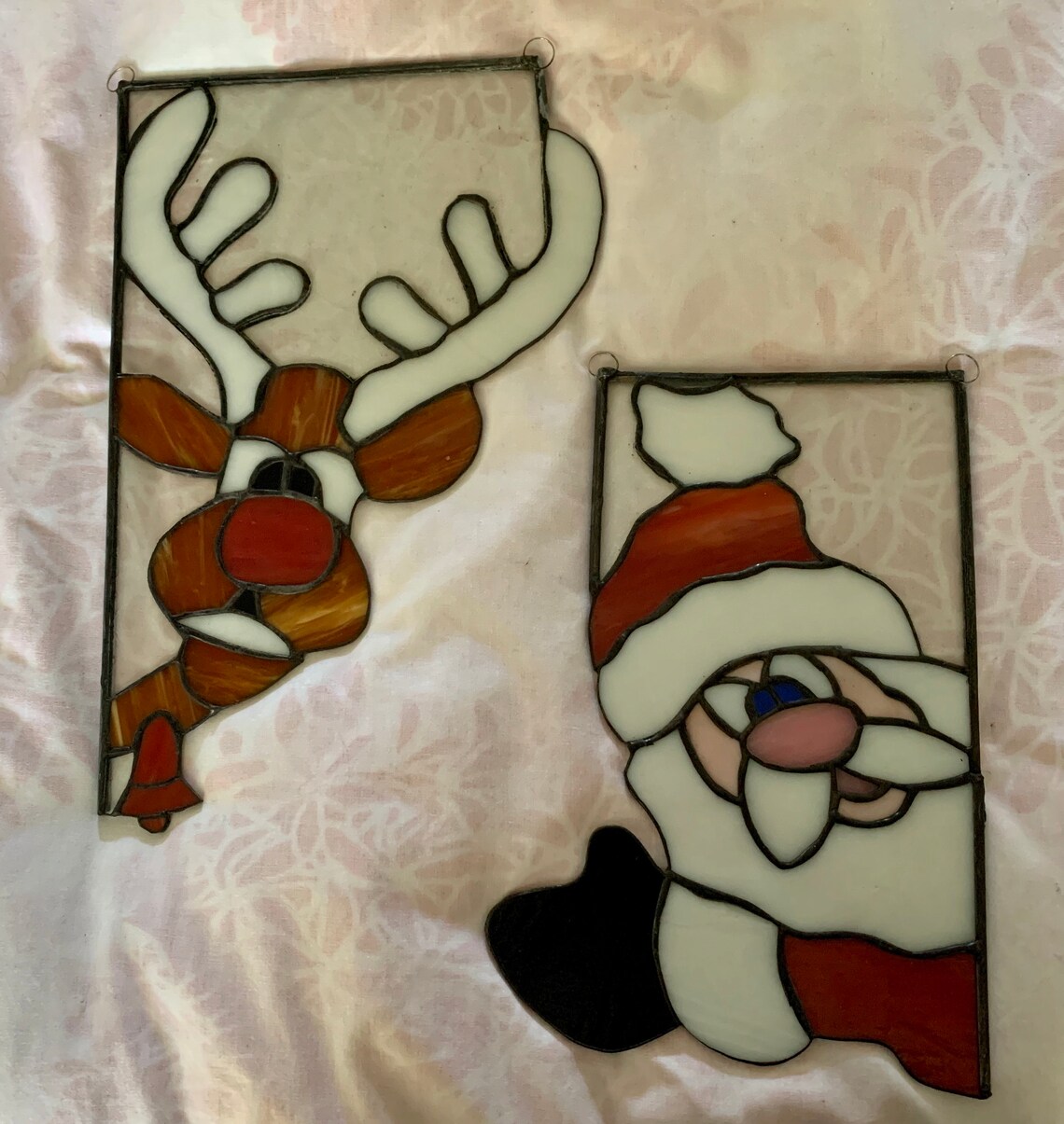 Peeking Rudolph - Etsy