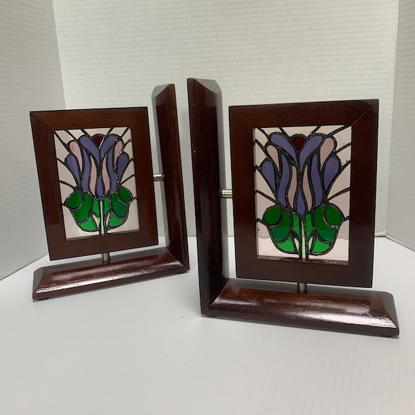 Glass Frame Bookends - Etsy