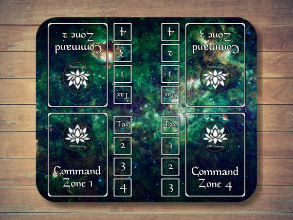 Magic Command Zone 7.75 X 9.25 Playmat Middle Mat - Etsy