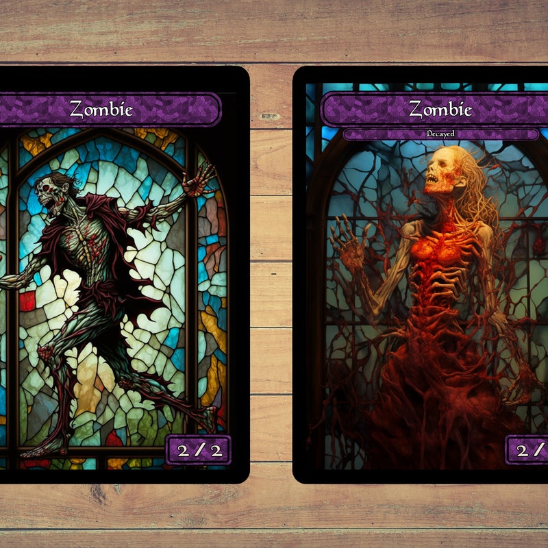 Zombie Mtg Proxy Land - Etsy