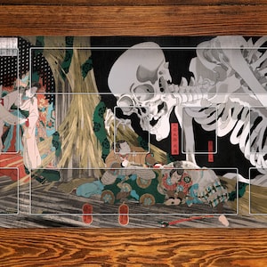 Mitsukuni Defying the Skeleton Specter 14" X 24" Playmat With Option ...