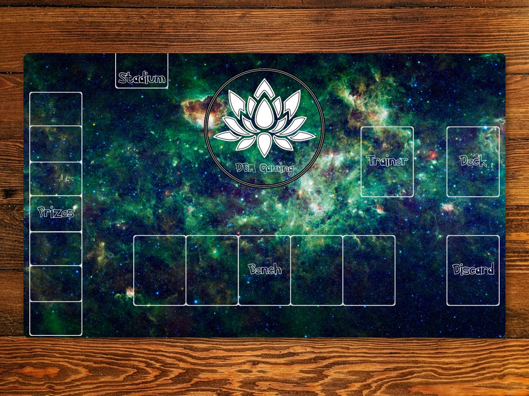 Trainer Board Layout 14" X 24" Trainer Playmat for Ccg and Other ...