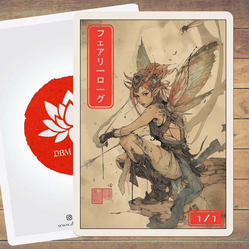 Mtg Token Fairy Proxy - Etsy