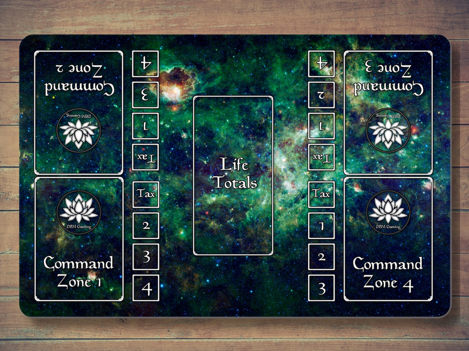Magic Command Zone 10 X 16 Playmat Large Middle - Etsy