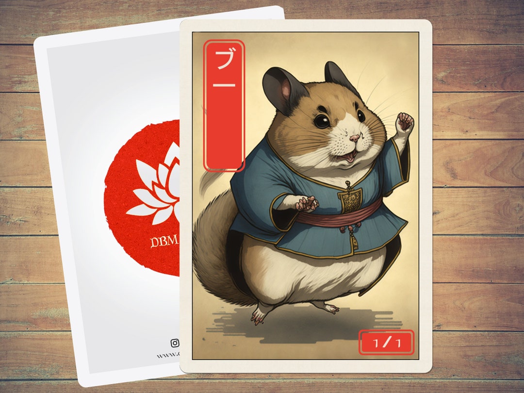 Boo Japanese Style Art Token 5 Pack for Magic and Other Collectable ...