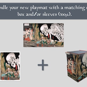 Mitsukuni Defying the Skeleton Specter 14" X 24" Playmat With Option ...