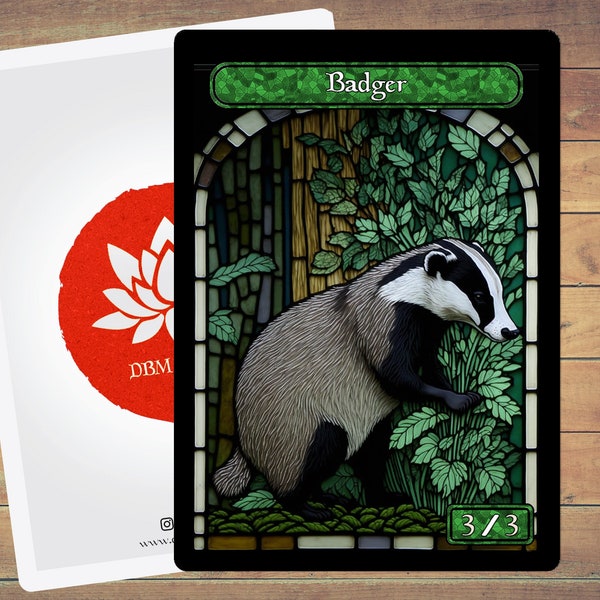 Badger Magic Token - Etsy