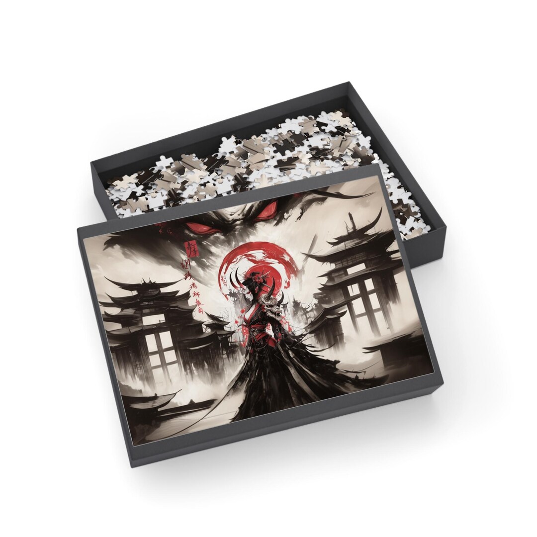 Puzzle, Japanese Demon Token MTG 1000-piece Jigsaw Fun Family Game ...