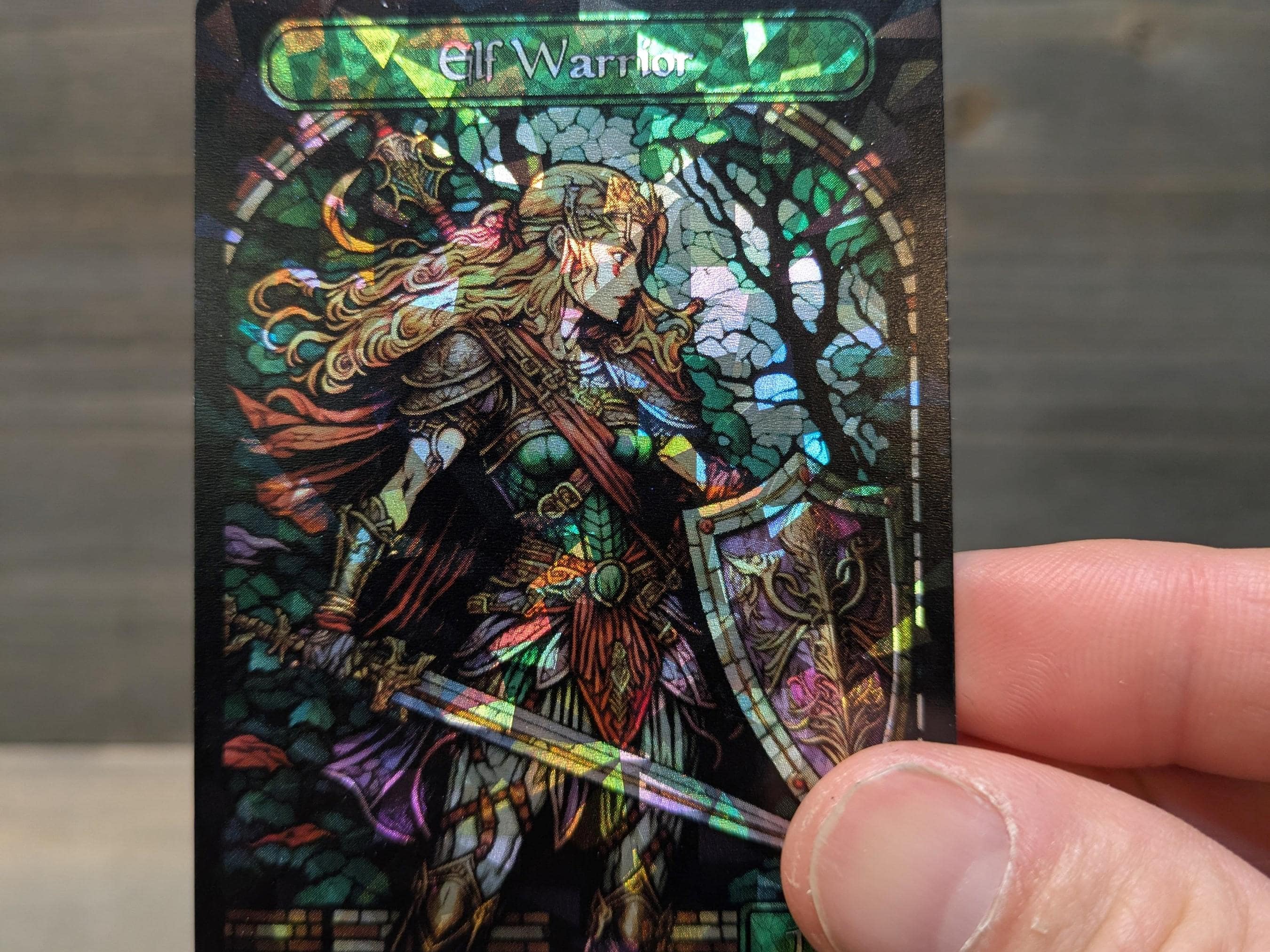 Shattered Glass Foil Stained Glass Art Tokens MTG Token Bundle Magic ...