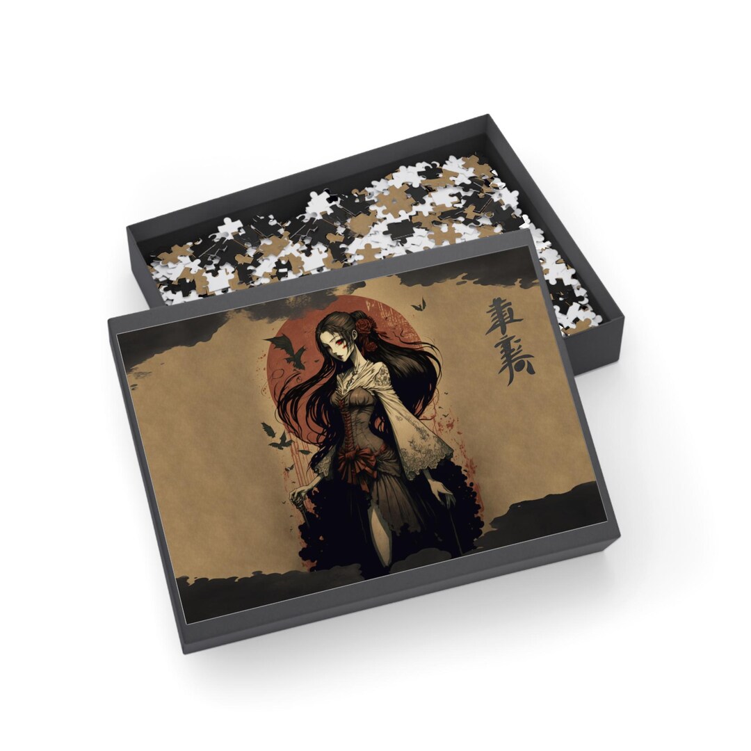 Anime Japanese Vampire MTG Token 1000-piece Puzzle, Cool Jigsaw Game ...
