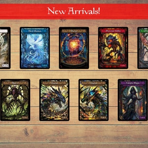 Stained Glass Art Token MTG Token Bundle Magic Token Bundle MTG Stained ...