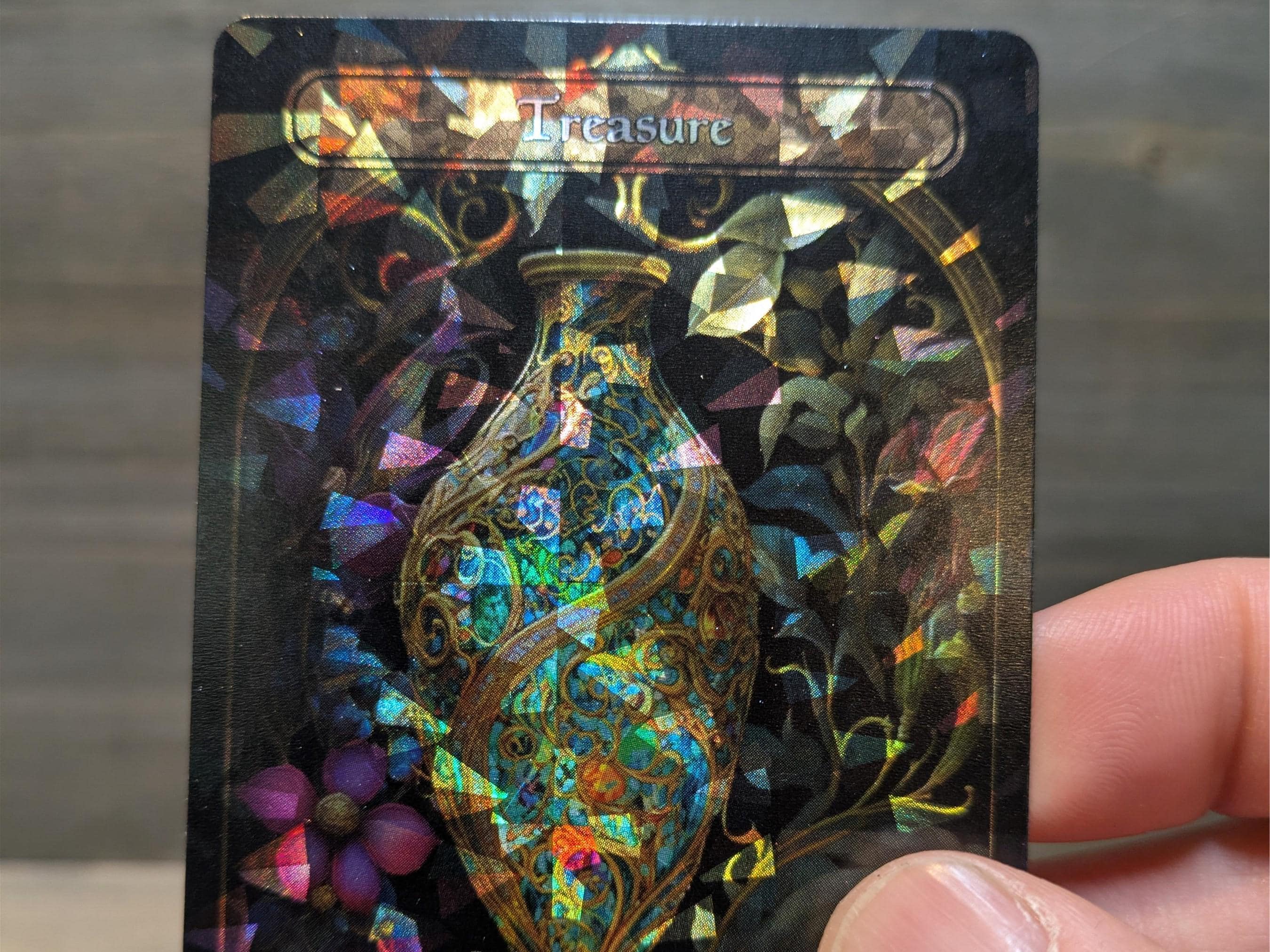 Shattered Glass Foil Stained Glass Art Tokens MTG Token Bundle Magic ...