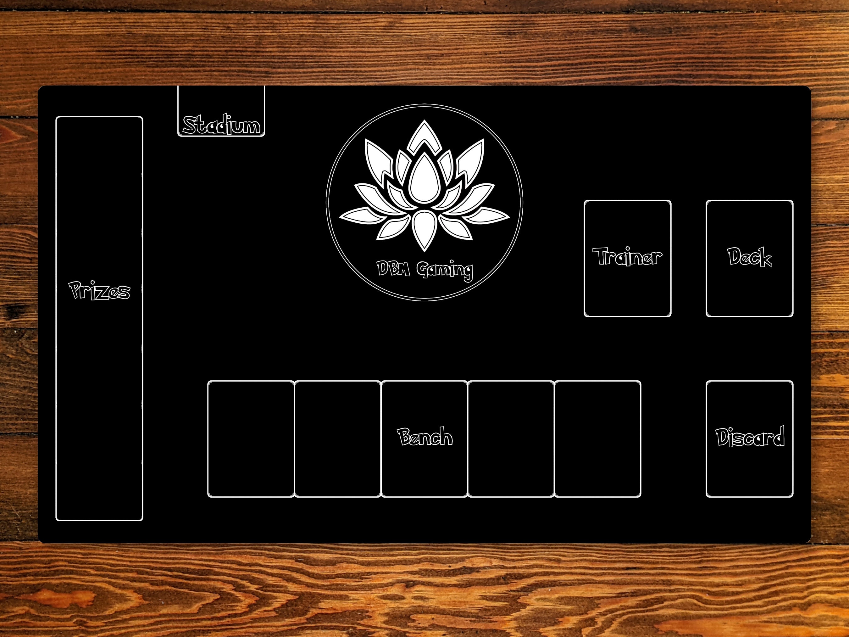 Trainer Board Layout 14" X 24" Trainer Playmat for Ccg and Other ...