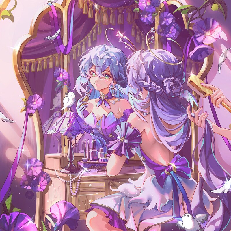 Star Rail Robin Print - Etsy