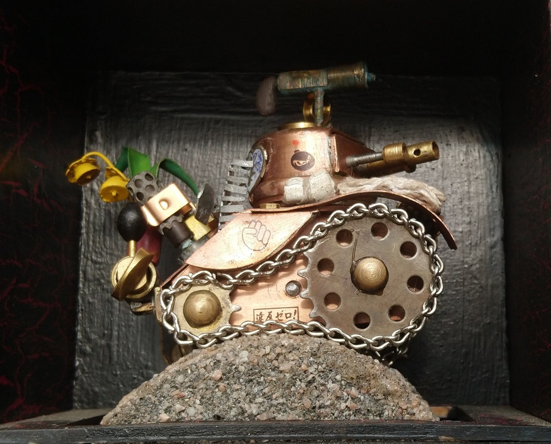 Tank in a Box No2 Scale Model Tank Art Object Wall Mounted - Etsy
