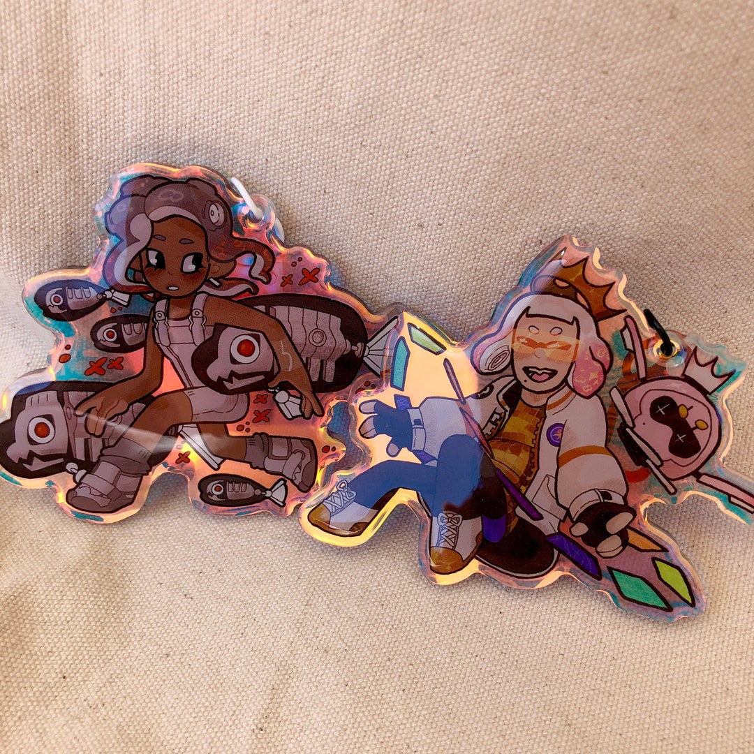 Side: Order Splatoon 3 Acrylic Charm Agent 8, Pearl - Etsy