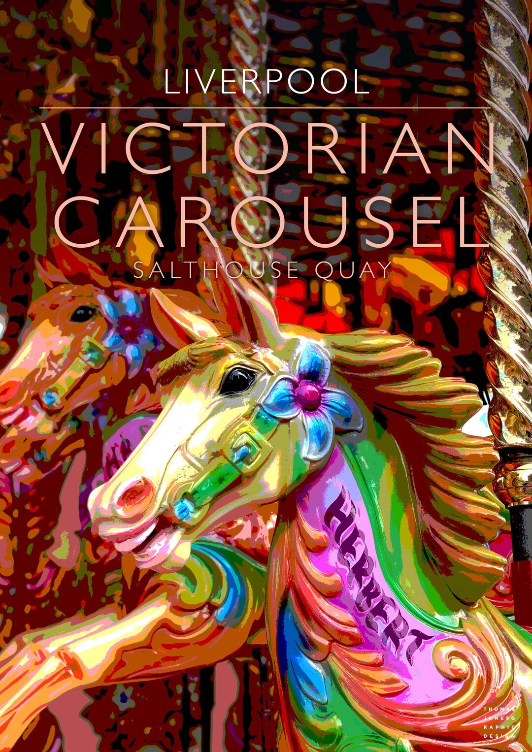 Victorian Carousel, Liverpool - Etsy