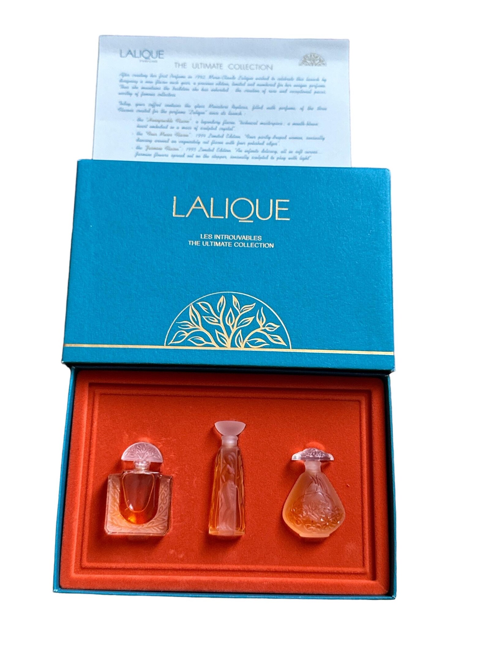 Vintage 90’s Lalique Les Introuvables the Ultimate Collection Minature ...