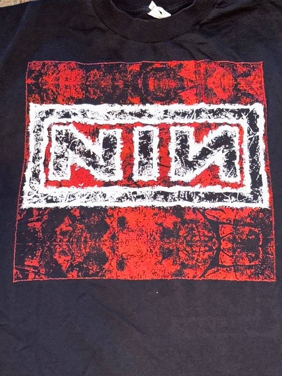 Vintage 90’s NIN Nine Inch Nails In Concert Tour Tren… - Gem