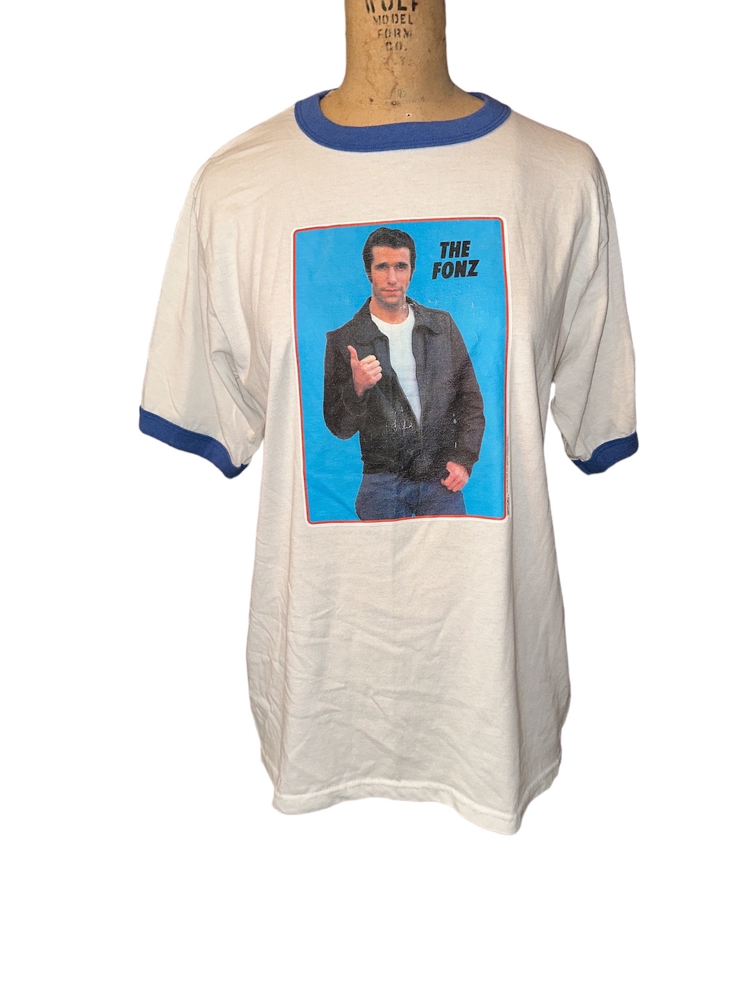 Vintage 80’s Changes the Fonz Happy Days Henry Winkler Ringer T-shirt ...